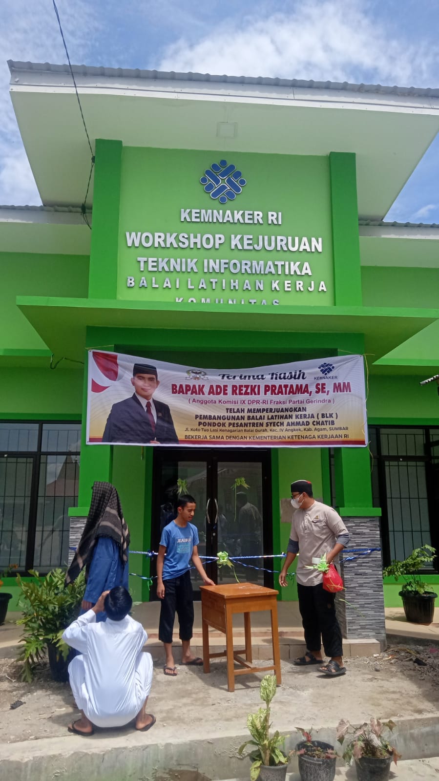 Serah Terima Gedung BLK (Balai Pelatihan Keterampilan)