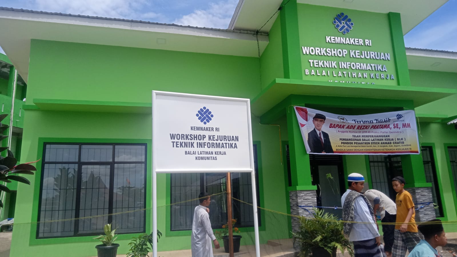 Serah Terima Gedung BLK (Balai Pelatihan Keterampilan)